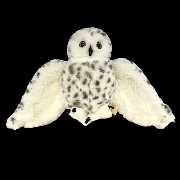 Folkmanis Puppets | Toys | Realistic Folkmanis Snowy Owl Plush Puppet ...